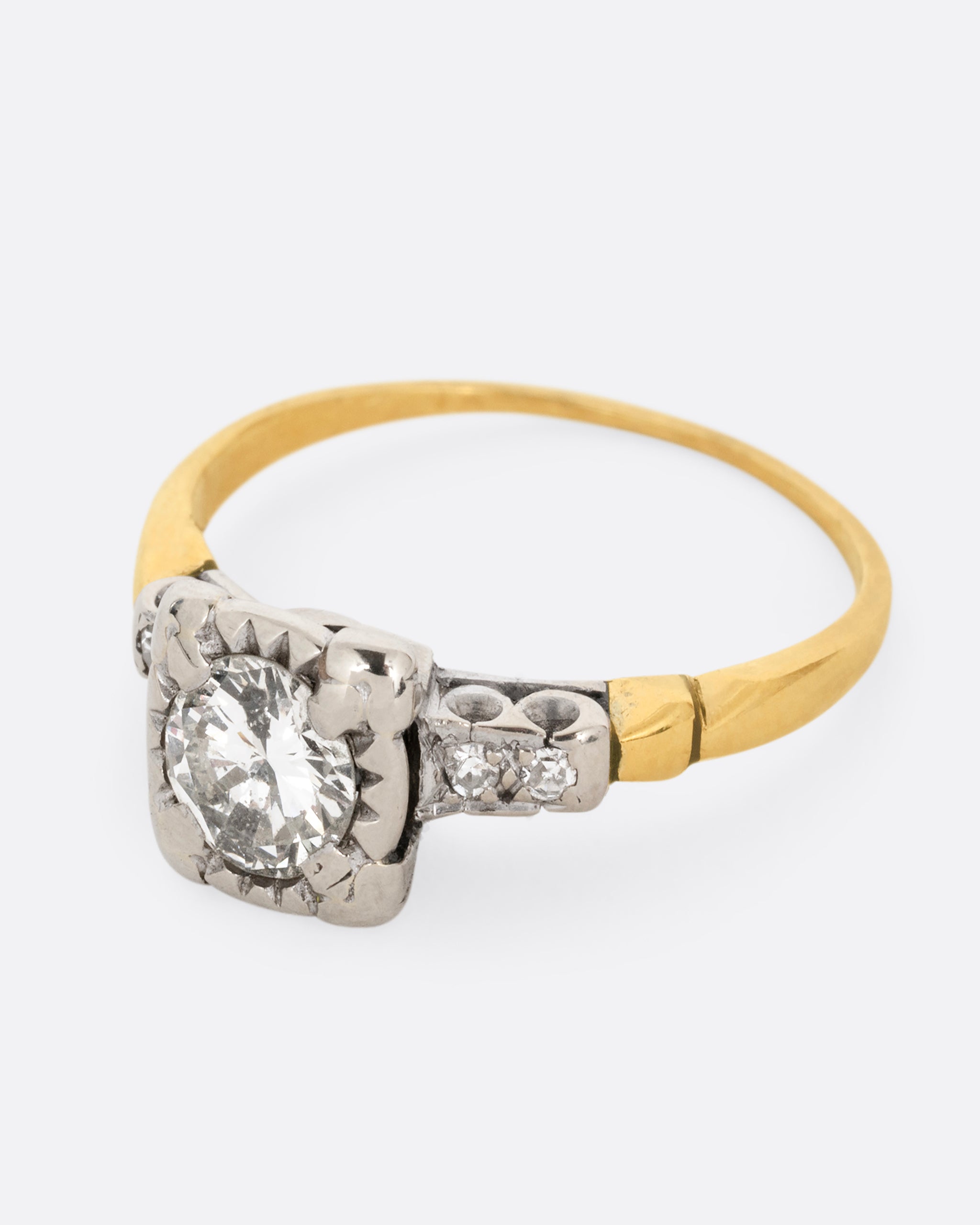 Bezel Set Diamond Ring – Love Adorned