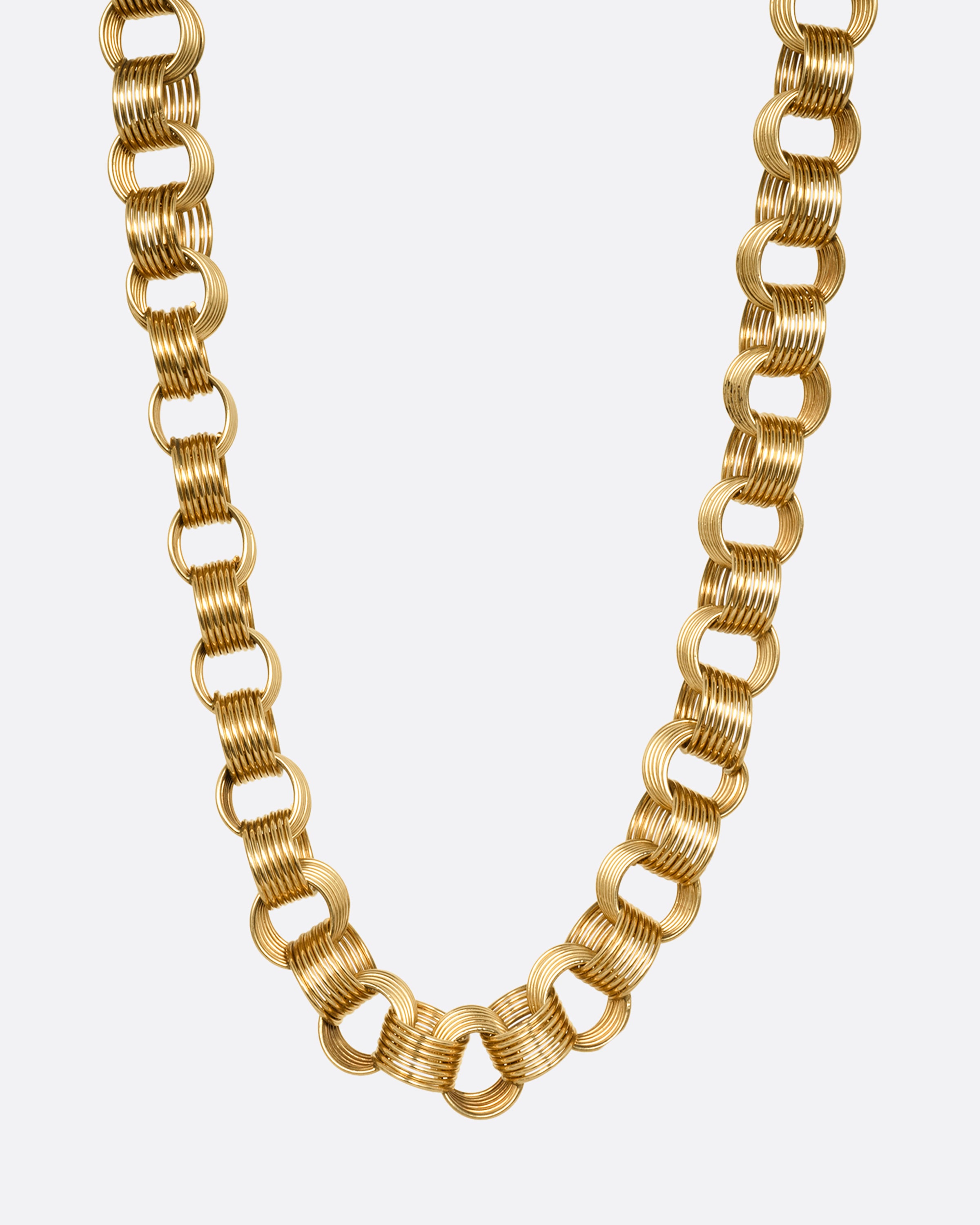 Hoop Link Necklace – Love Adorned