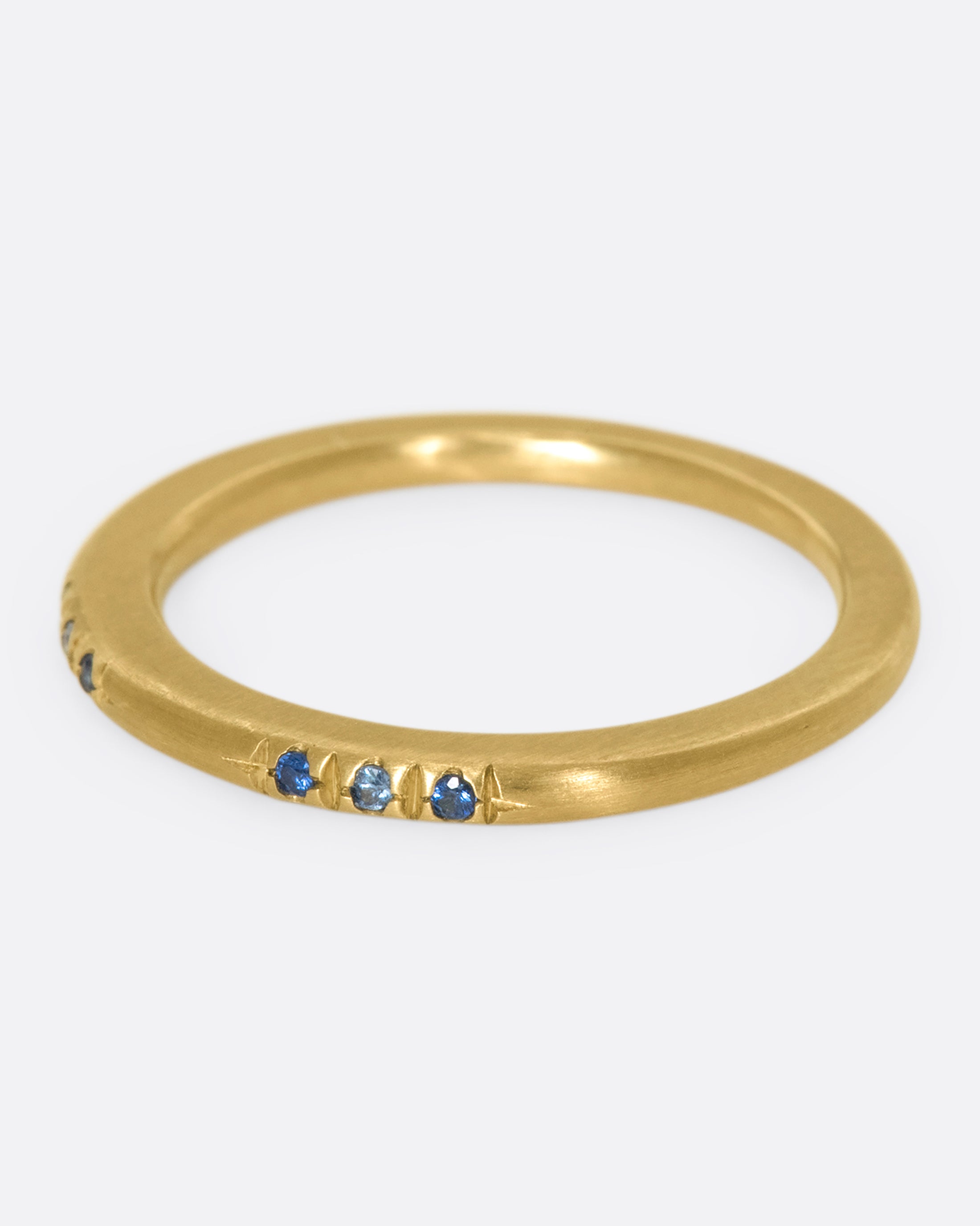 Dan-Yell Blue Sapphire Bitel Ring – Love Adorned