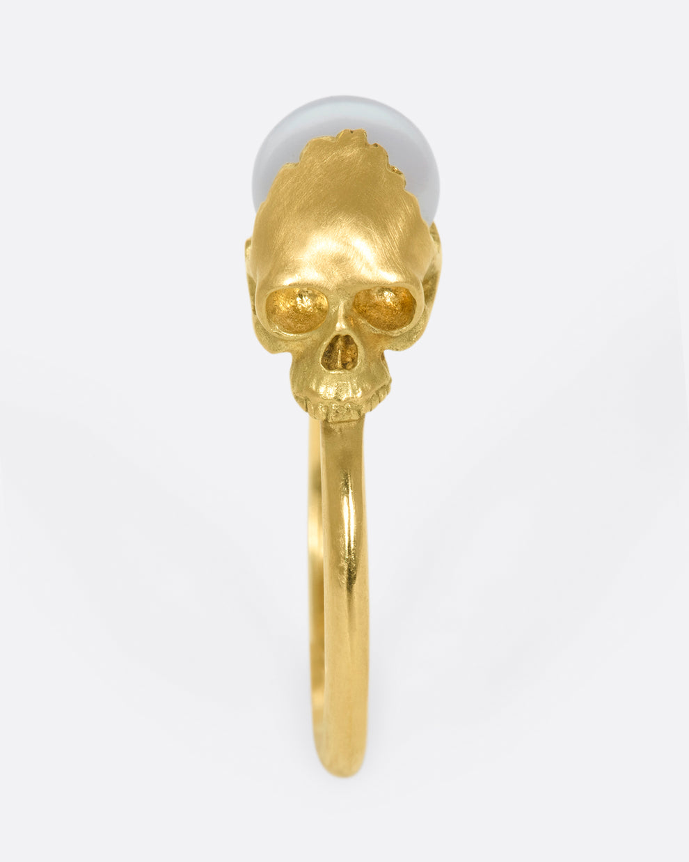 Anthony Lent Pearl Open Skull Ring – Love Adorned