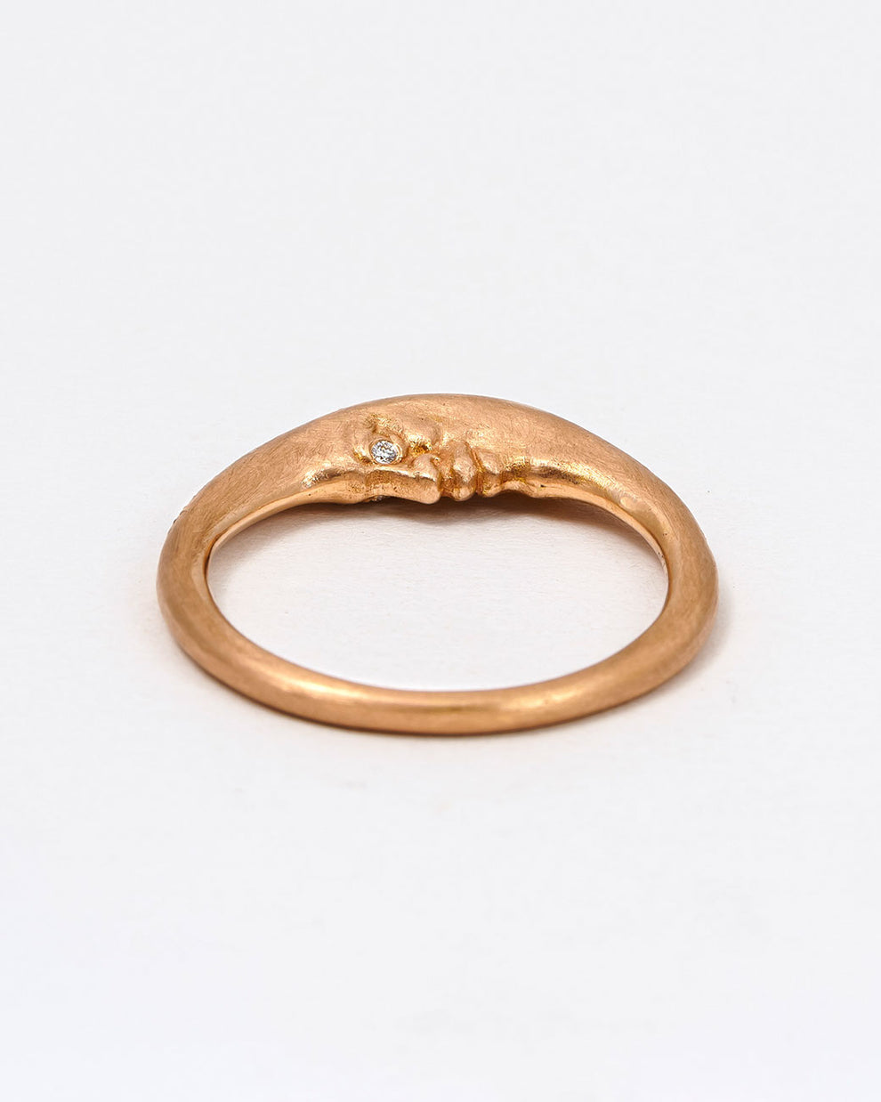 Anthony Lent Diamond Moonface Ring – Love Adorned